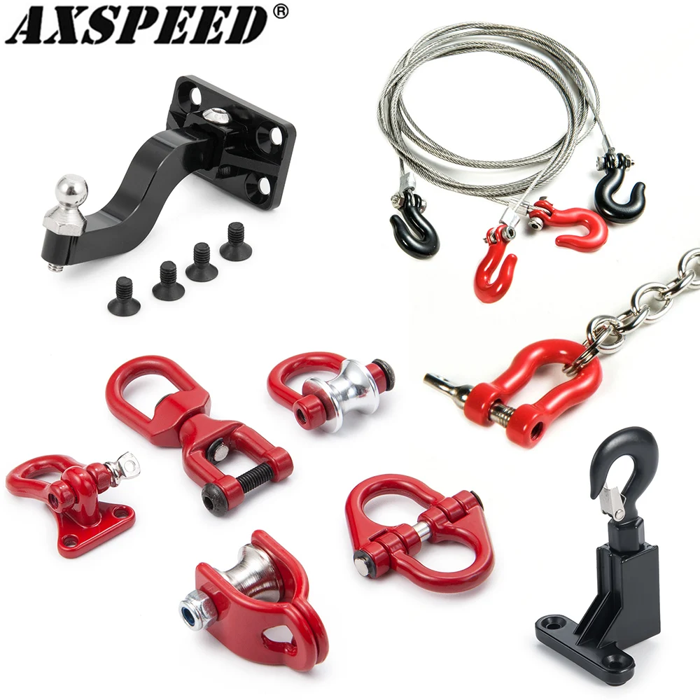 1/10 Schaal Metalen Trekhaak D-Ring Lier Anker Shackle Aanhanger ...