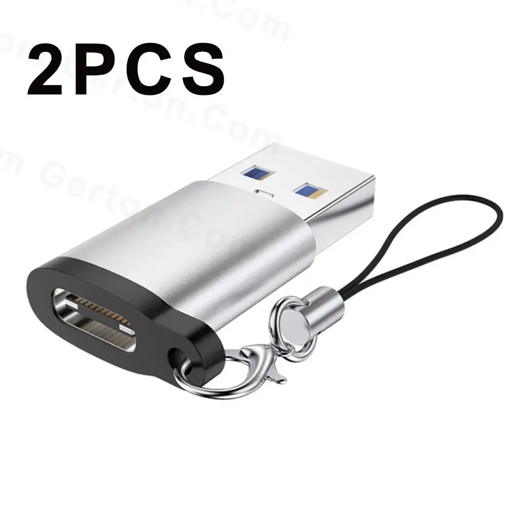 2PCS USB 3.0 OTG Charger Adapter For iPhone 13 12 Pro Max USB Type-C ...