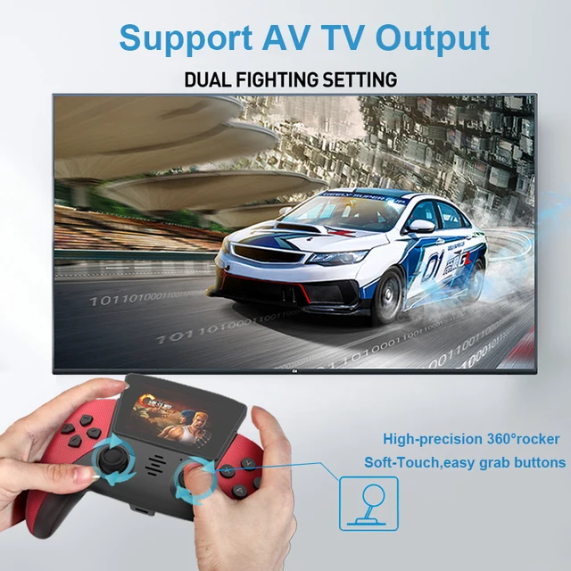 VILCORN Mini Handheld Video Game Dendy Console For PS5 Gamepad Style ...