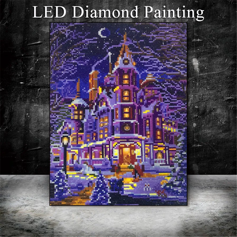 Framed-LED-Crystal-Art-Kit-Diamond-Painting-with-Light-Kits-for-Adults ...