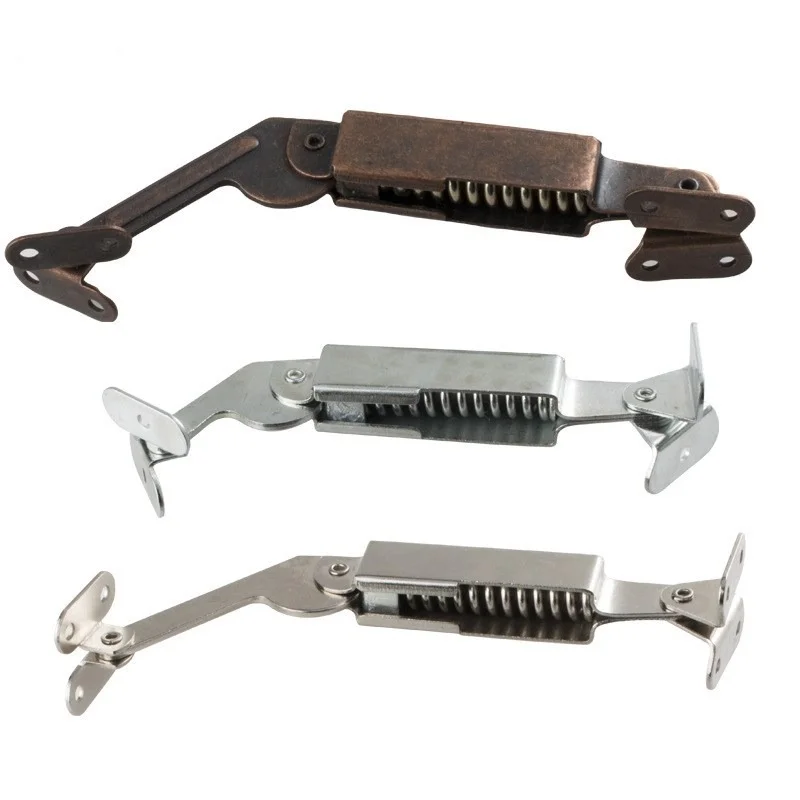 1 pair Folding Spring curved arm hinge Luggage Cabinet left right ...