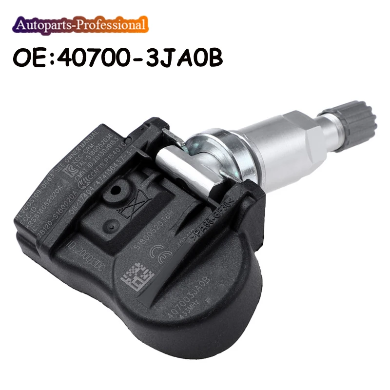 TPMS 타이어 압력 센소 433MHZ 닛산 리프 알티마 무라노 2015 2019 인피니티 Q50 QX56 40700 3JA0B ...