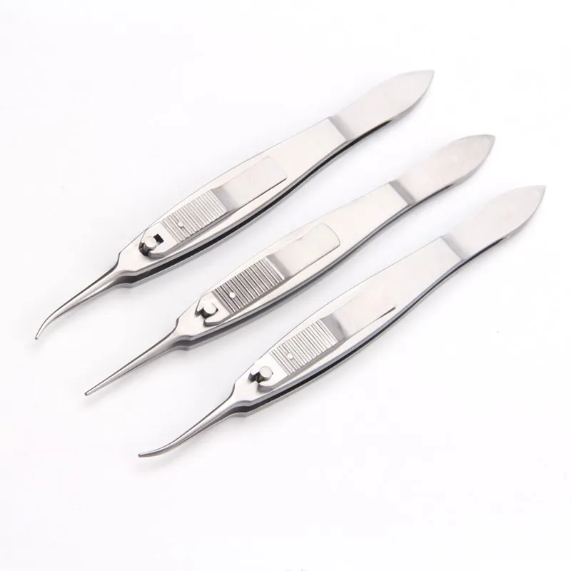 1pcs Stern Castroviejo Fixation Forceps Straight/Left/ Right 1x2 teeth ...