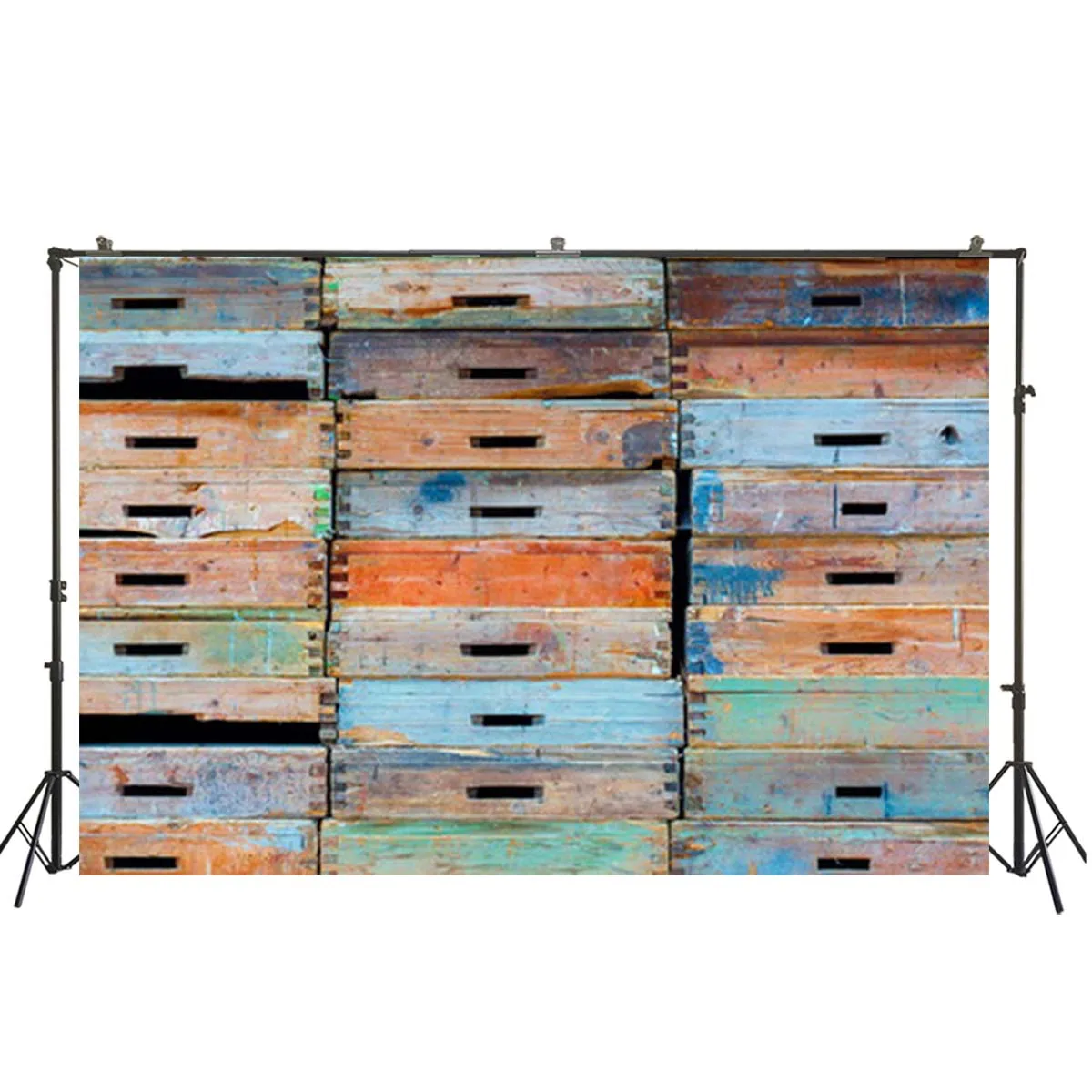 HuaYi retro photography wonderful colorful panited drawer decoration ...