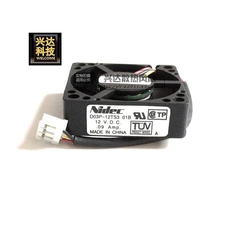 Original D03P-12TS3 01B DC12V 0.09A 3.5CM 3510 graphics card cooling ...