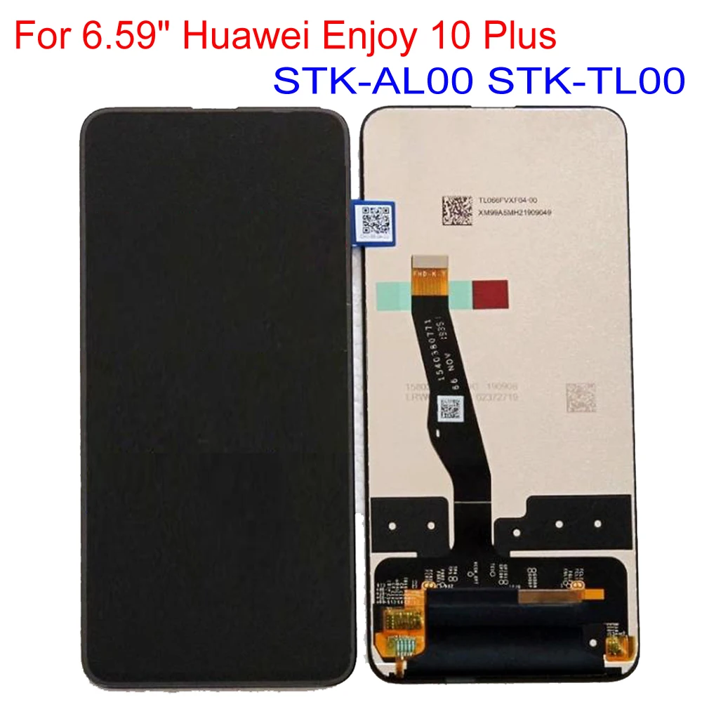 Original Ltpro For 6.59" Huawei Enjoy 10 Plus Lcd Screen Display Touch ...