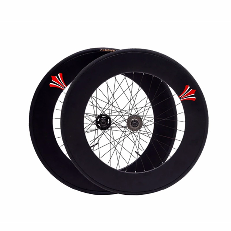 Aluminum Alloy Track Wheelset | Aluminum Racing Bike Wheels - 700c 90mm ...