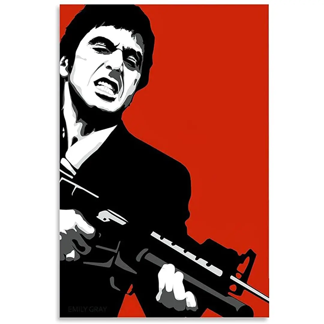 Scarface Stencil