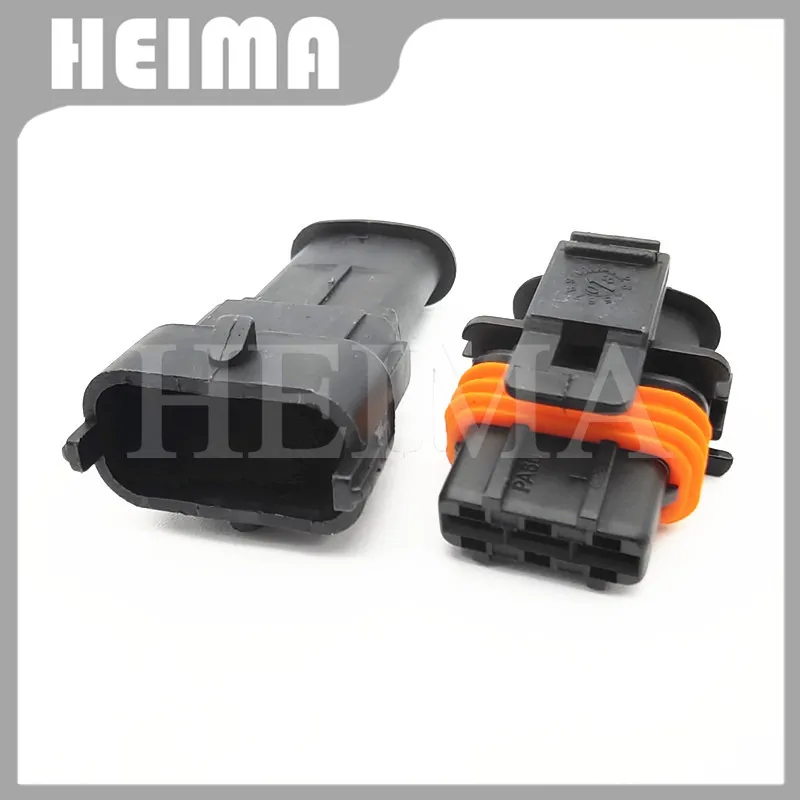 Inyector de combustible diésel para coche, Conector de 3 pines macho y ...