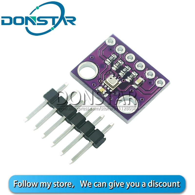 Bme280-3.3 Bme280 Bmp280 With Single Needle 1*6pin 3.3v Digital Module Temperature Barometric ...