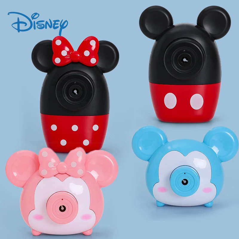 New Disney Girls Mickey Minnie Mouse Camera Bubble Blower Machine Toys ...