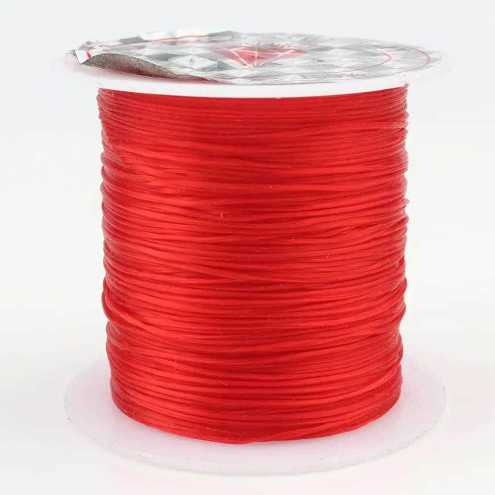 1-Roll-Multi-Colors-0-8mm-Strong-Stretchy-Elastic-Beading-Wire-Cord ...