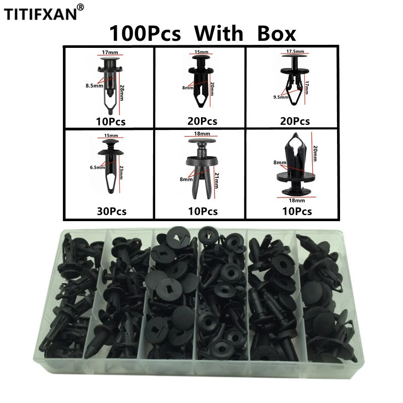 100Pcs/Box For Porsche Cayenne 955 957 958 92A 9PA 9YA Cayman 987 970 ...