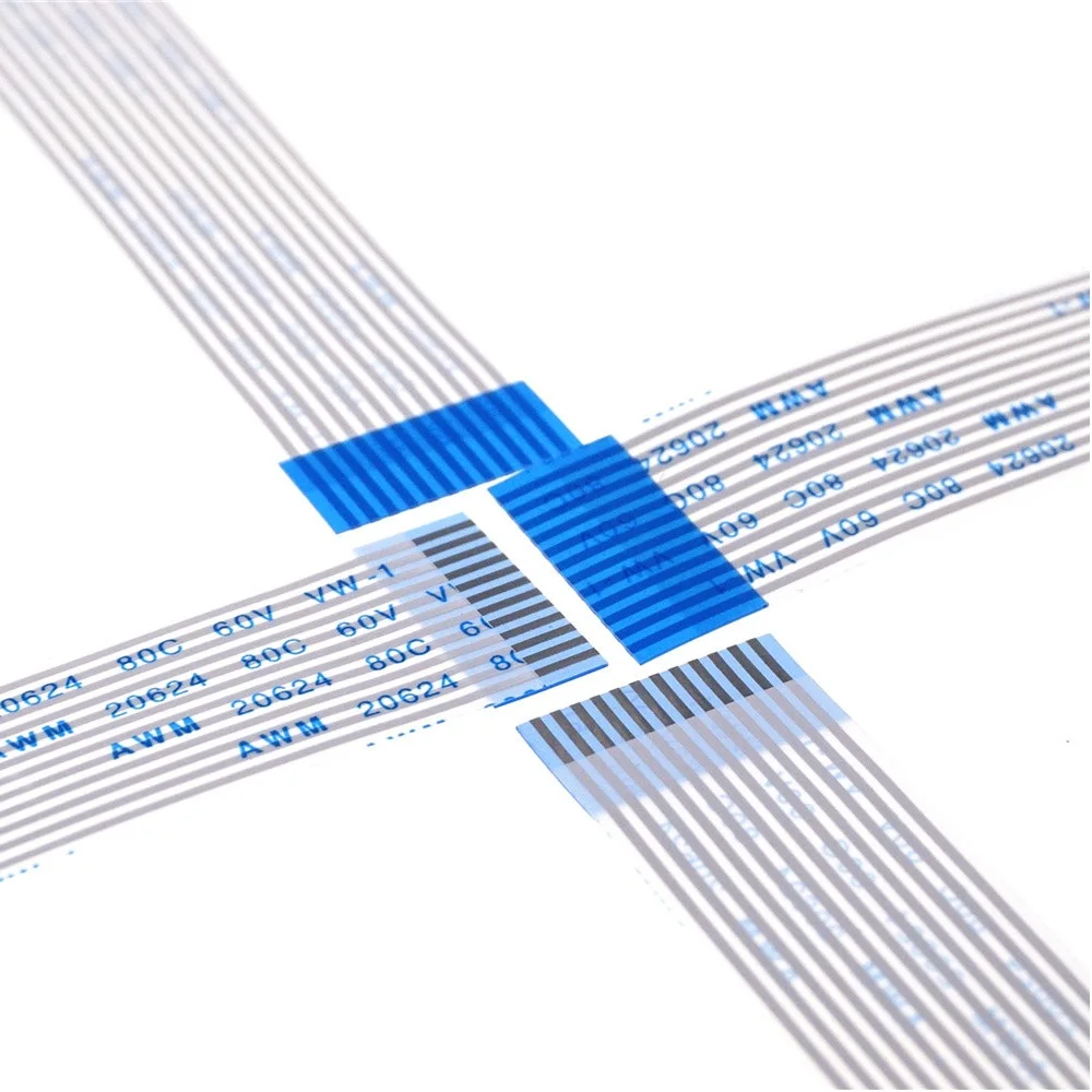 Puente de Cable plano Flexible FFC FPC, paso de 1,25 MM, 4, 5, 6, 7, 8, 9, 10, 12, 14, 15, 16 ...