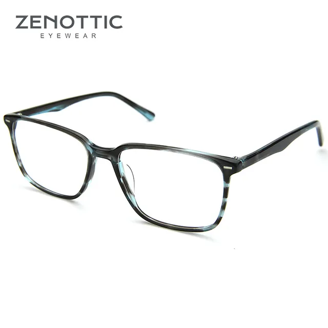 Mens Square Eyeglasses Frames | Zenottic Prescription Men | Zenottic ...