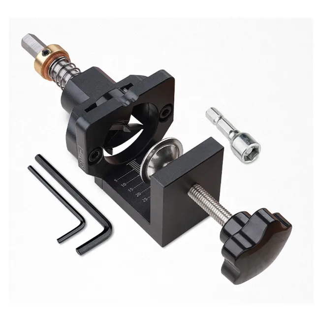 Állítható 35 Mm -Es Csésze Csuklópánt Unalmas Jig Fúróvezető Fa Fúrás ...