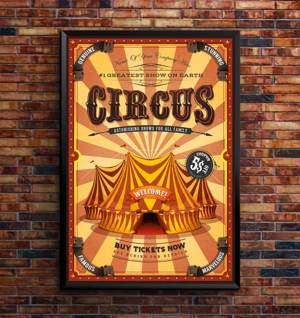 Circus Poster Ideas