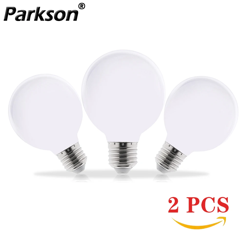 2PCS-Milky-LED-Bulb-110V-220V-E27-Bubble-Ball-Lamp-G80-G95-G125-Source ...