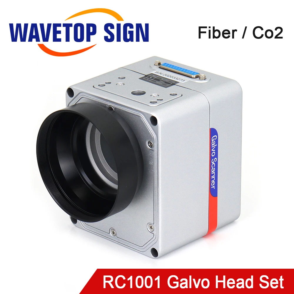 Wavetopsign Rc1001 Fiber Laser Scanning Galvo Head Set 10.6um &1064nm ...