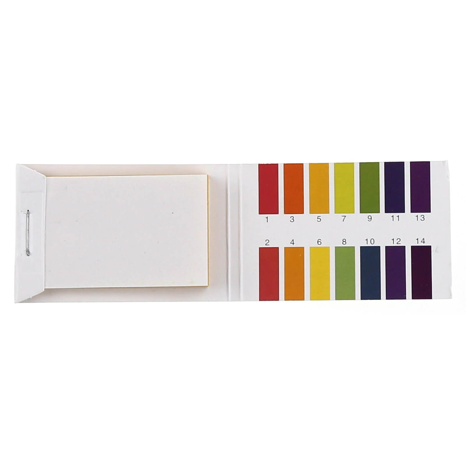 Ph Test Paper Color Chart