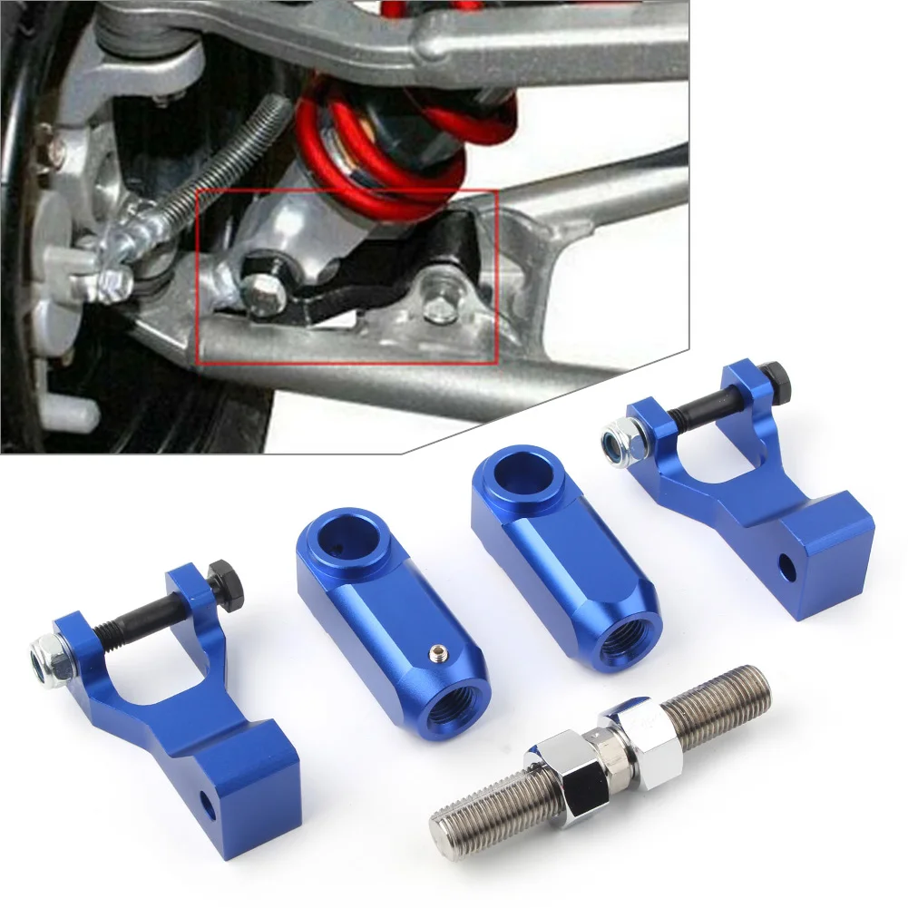 Blue-Front-Rear-Lowering-Kit-Adjustable-for-Yamaha-Raptor-700-350-660 ...