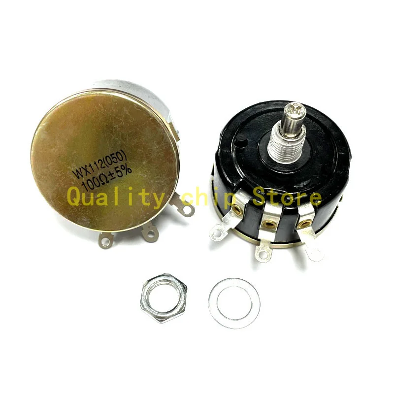 WX112 (050) 5W Single Circle Wire Wound Potentiometer 100R 100 220 330 ...