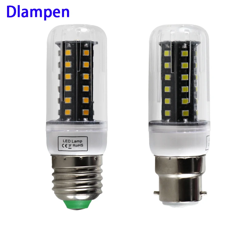 Led Corn Bulb 8w E27 E14 B22 Candle Spotlight Lamp Ac Dc 12v 24v 36v ...