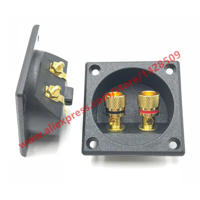 1pc Wp2-27 2 Positions Square Audio Speaker Junction Box Abs Passive ...