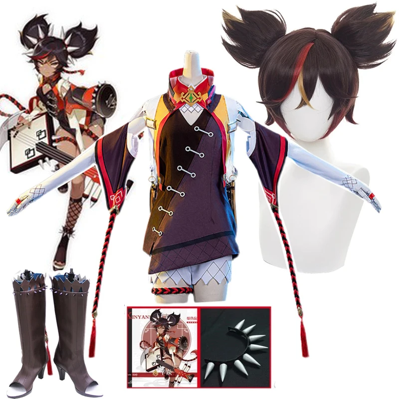 Genshin Impact Cosplay XINYAN Cosplay Costume Costume XINYAN Sexy ...