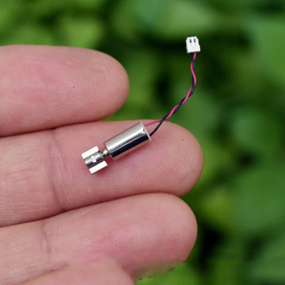Mini Motor de vibración sin núcleo de 4mm X 8mm, DC 3V 5V 3,7 V 4,2 V, Motor de vibración de ...