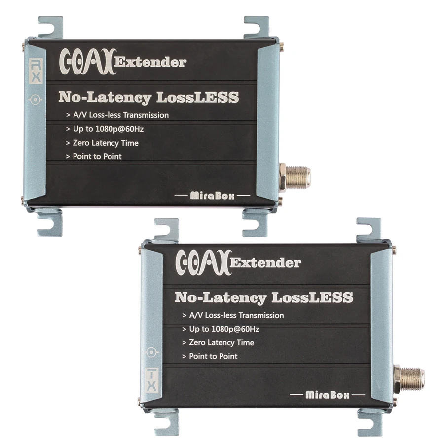 Mirabox-300m-HD-Coax-Extender-Over-Single-RG59-RG-6U-Support-1080P-RF ...
