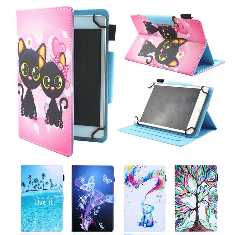 Funda Universal para tableta, carcasa magnética de cuero para Tablet ...