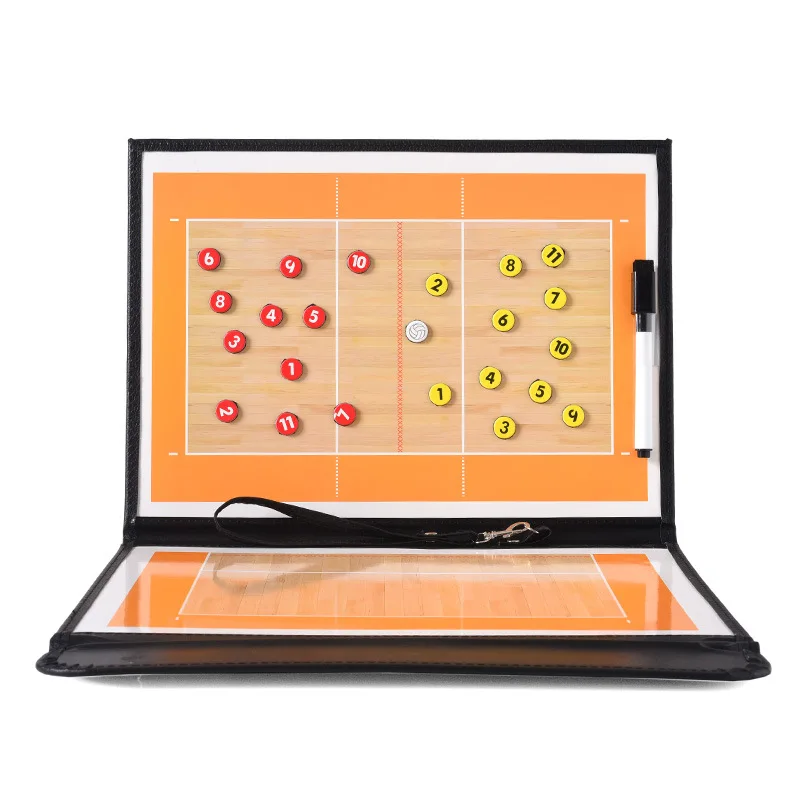 Volleyball-Tactical-Board-Color-Coach-Tactical-Board-Magnetic ...