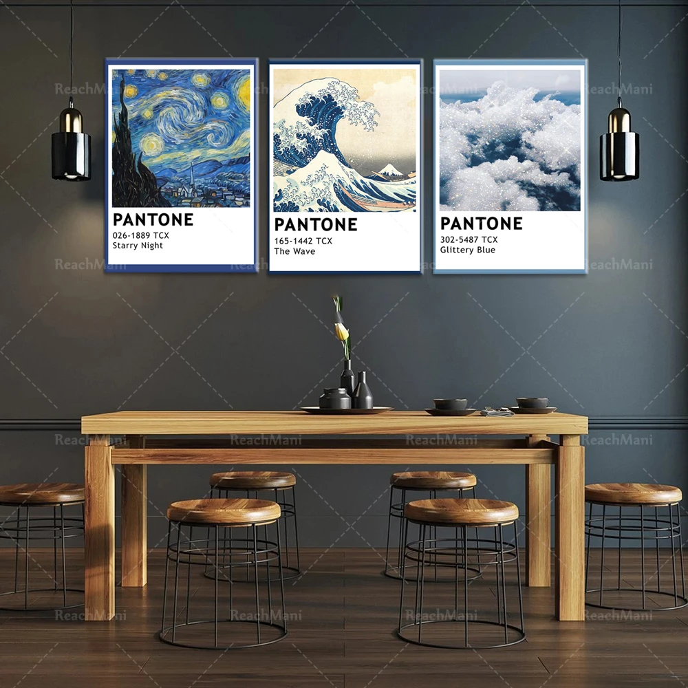 Pantone Starry Night Posters, Blue Prints, Fashion Pantone Prints ...