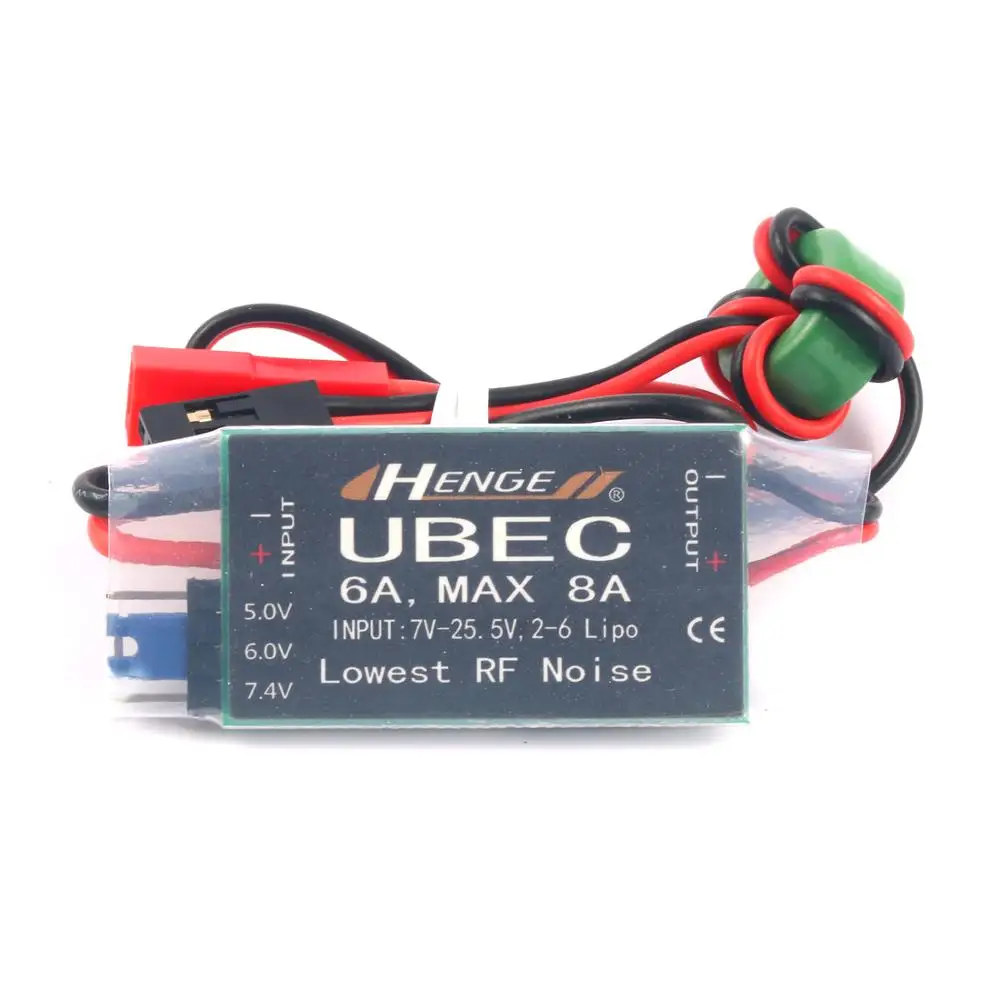 HENGE 6A UBEC Output 5v / 6v 6A / 8A,2 6S LIPO 6 16 cell Ni Mh Input ...