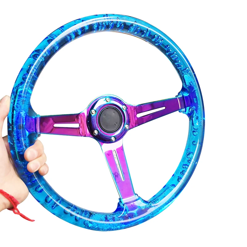 Newest 14" Inch Sport Steering Wheel Auto Universal Racing Steering ...