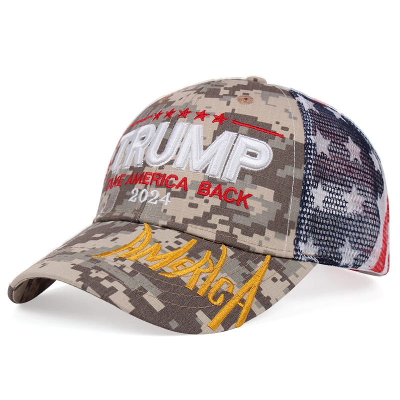 New-Donald-Trump-2024-Cap-USA-3D-Embroidery-Batch-Baseball-Caps-Keep ...