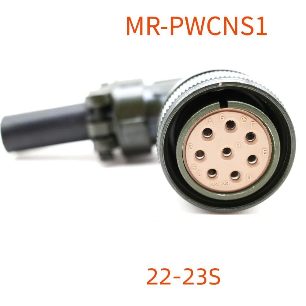 MS3108B 22 23S MS5015 Series 8P US ทหารมาตรฐานการบินปลั๊กมุม MR PWCNS1 ...