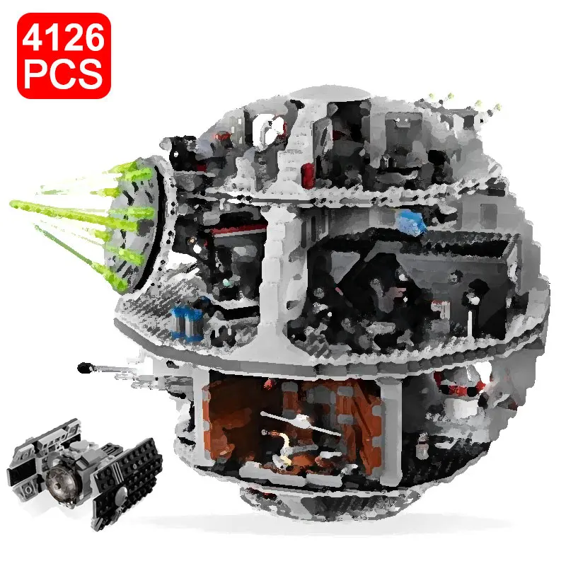 Death Star 3 Compatible With Moc Bricks Stars Plan Building Blocks Toys ...