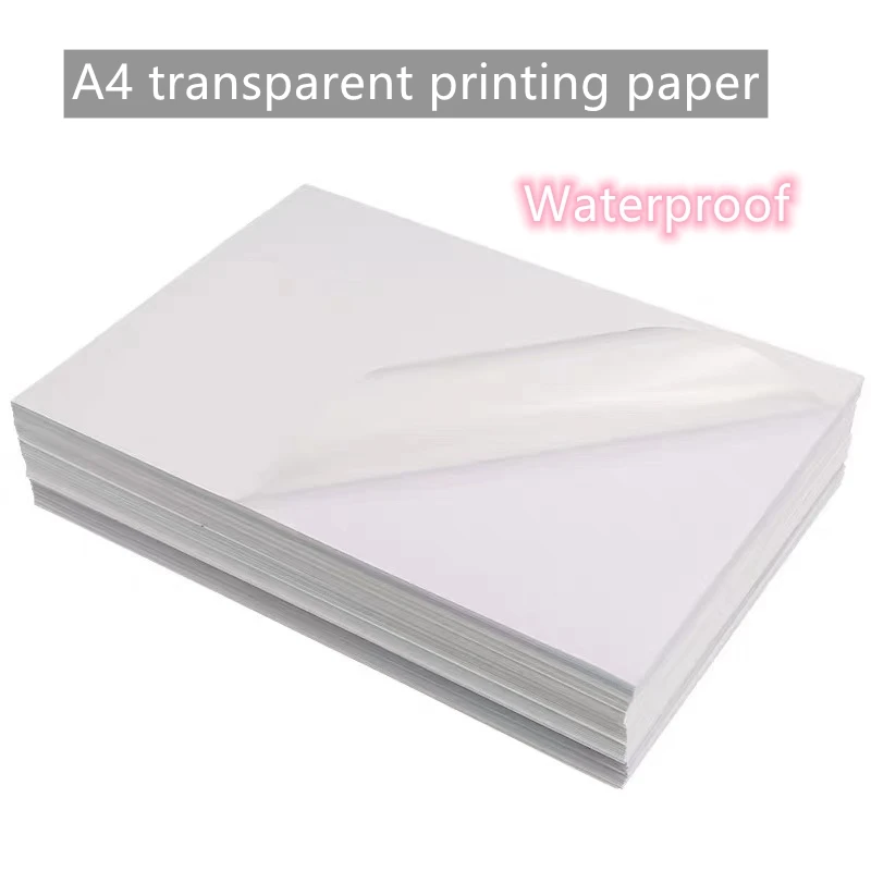 10pcs /50pcs Waterproof A4 Laser Inkjet Printer Copier Craft Paper ...