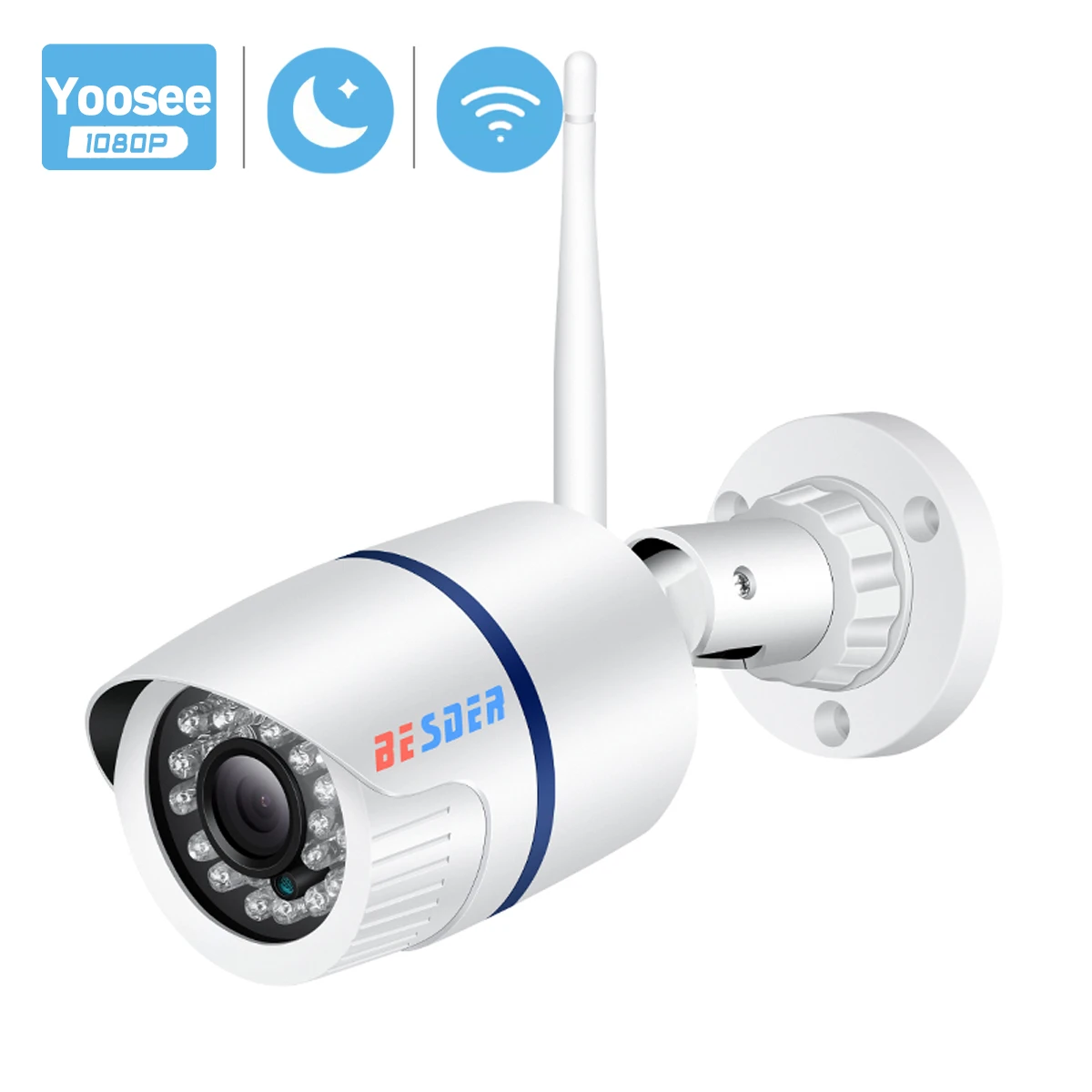 Besder Yoosee Ip Camera Wifi 1080p 960p 720p Hd Wireless Wired P2p Cctv ...