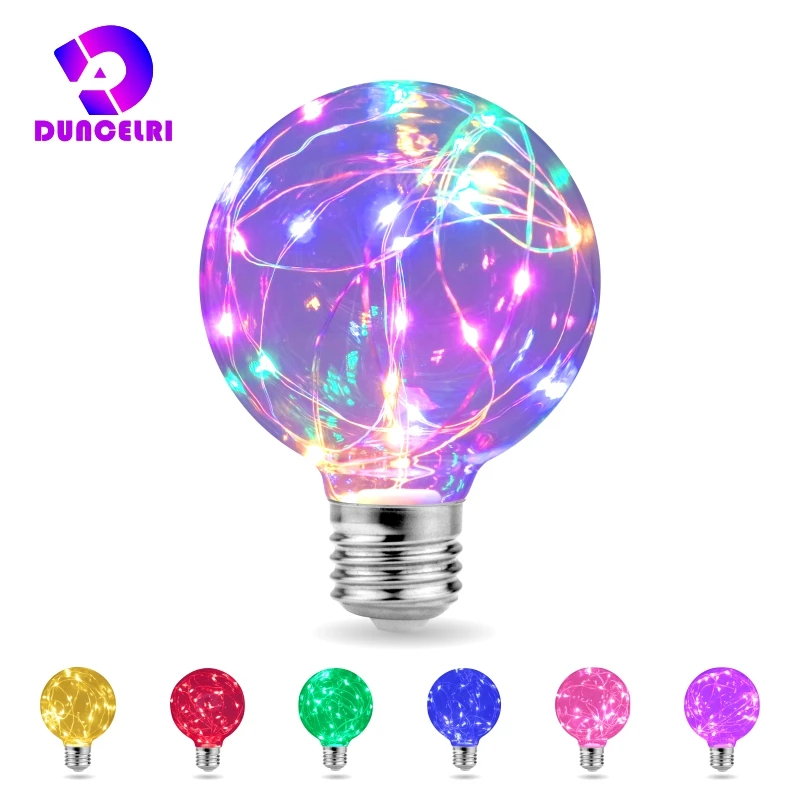 LED-Edison-String-Night-Light-Bulb-E27-110V-220V-G95-Colorful-Round ...