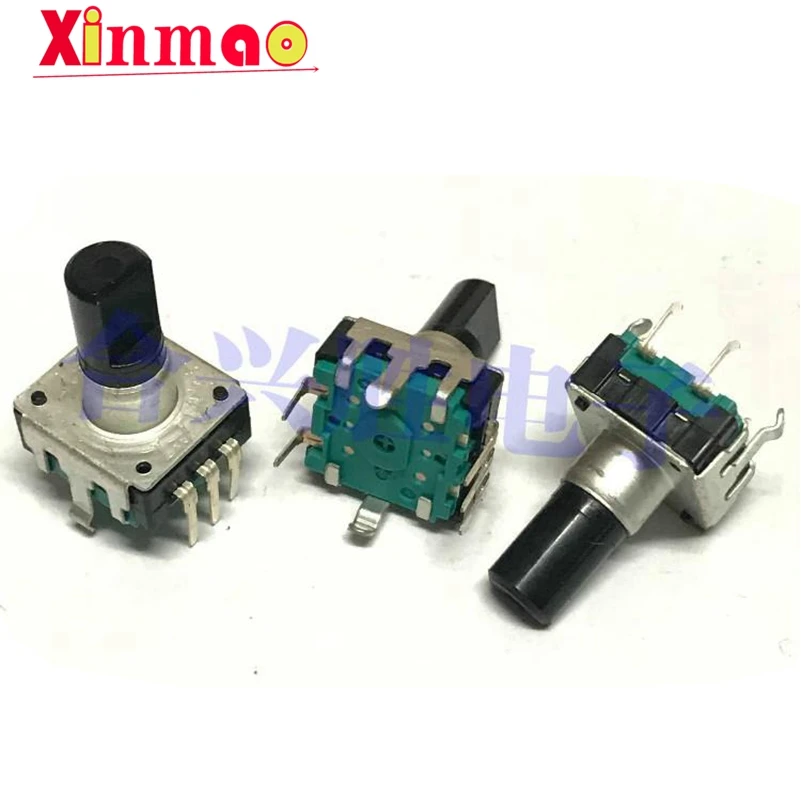 2PCS-360-Degree-Rotary-Encoder-EC12-RE12-Audio-Encoder-Coding-5Pin-24 ...