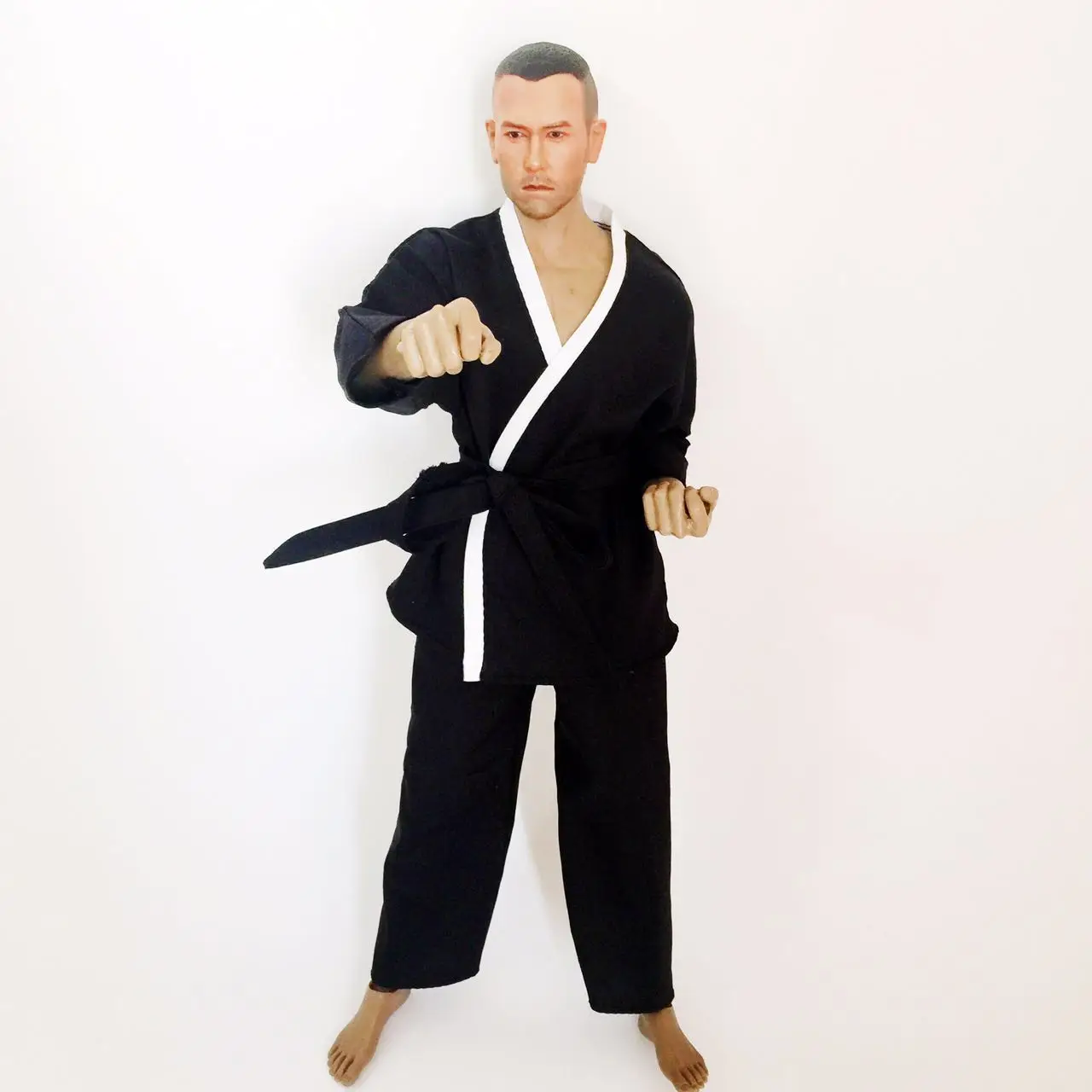 1/6 Scale Black Male Soldier Judo suit Kung Fu suit for 12in Action ...