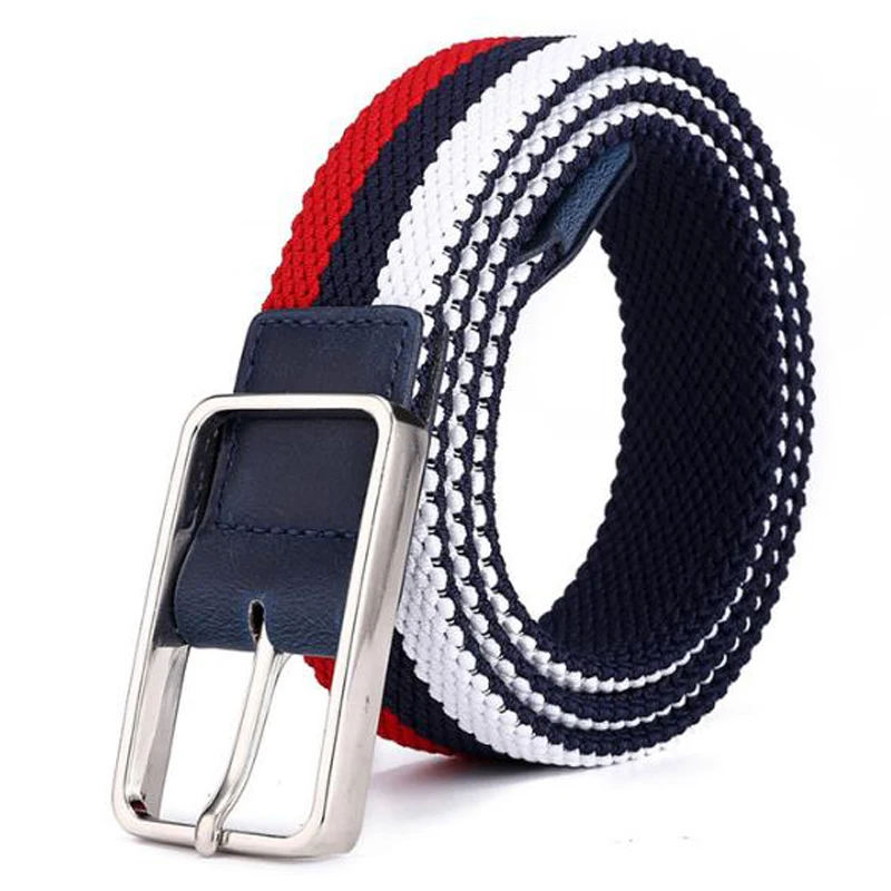 DECONN-Elastic-Belt-Golf-Fabric-Woven-Casual-Waist-Luxury-Design ...