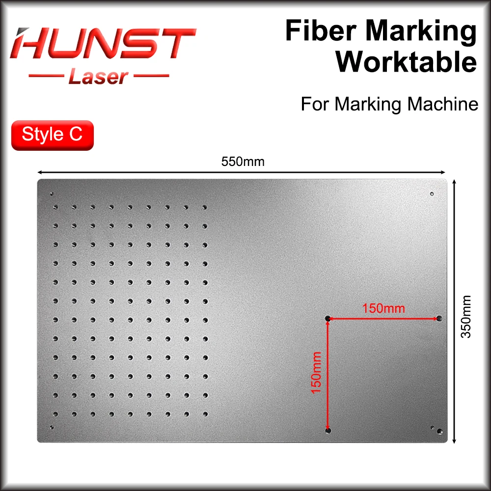 Hunst-Fiber-UV-CO2-Marking-Worktable-Aluminum-Working-Platform-320-280 ...