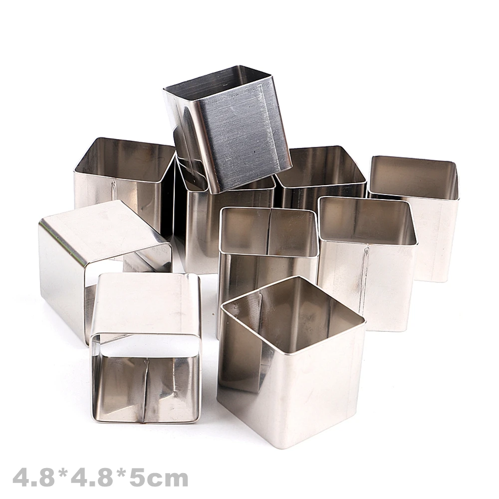 10pcs-2-inches-4-8-4-8-5cm-mini-square-shape-304-stainless-steel-small ...