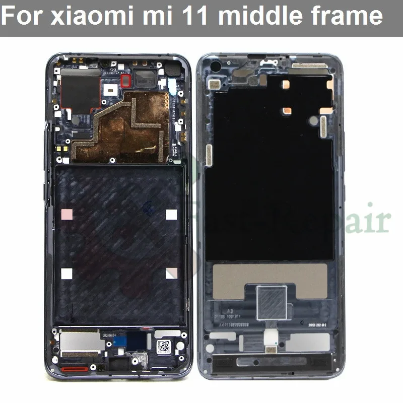6-81-original-middle-frame-for-xiaomi-mi-11-for-mi-11-Midframe-Bezel ...