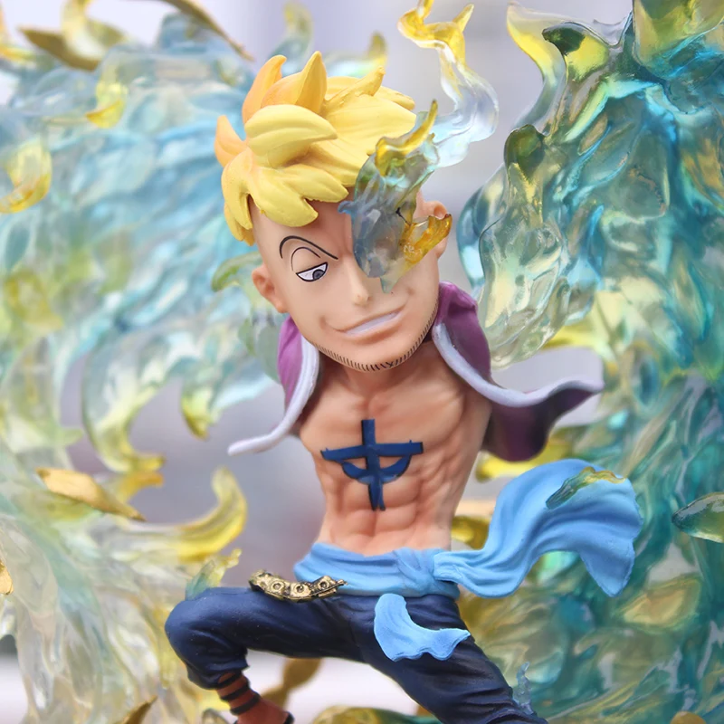 One Piece Marco the Phoenix Statue Figure 18 cm | One piece Merchandise ...