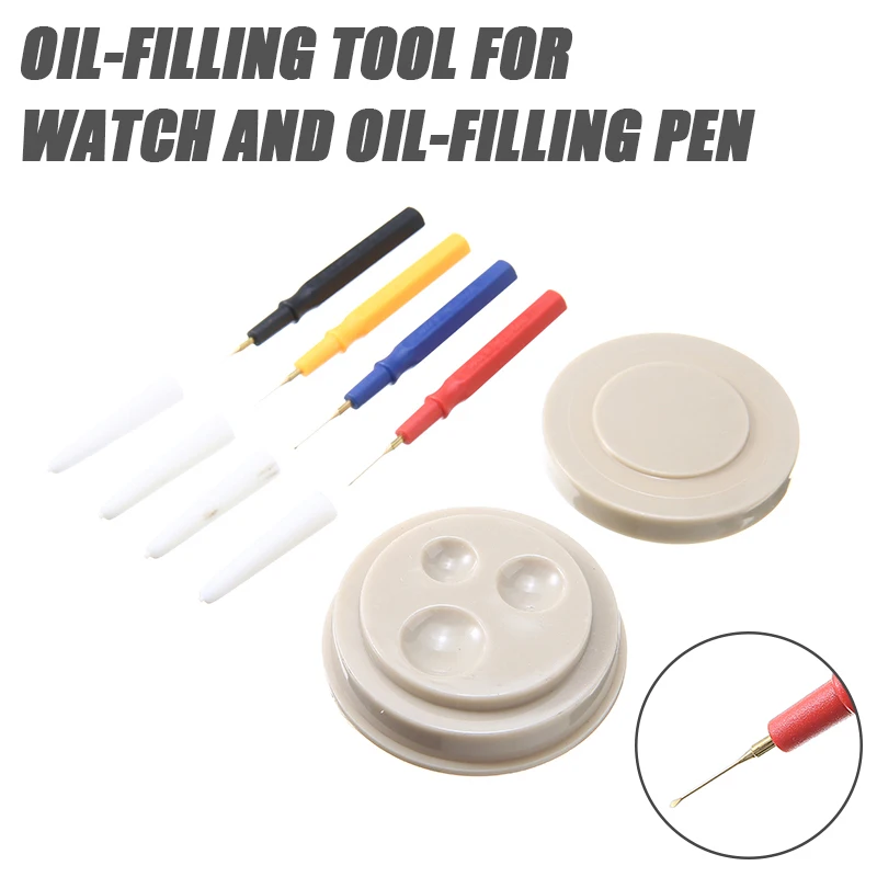 Professional Watch Oiler Kit Watchmaker Repair Tool Watch Oiler Set 1 ...